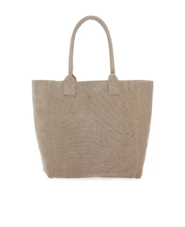 Isabel Marant Étoile Yenky Logo Embroidered Tote Bag