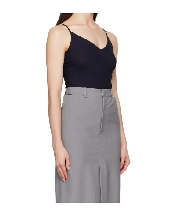 JIL SANDER V-neck Sleeveless Tank Top