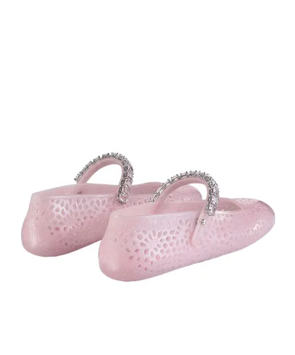 JIMMY CHOO Square-toe Flat Shoes