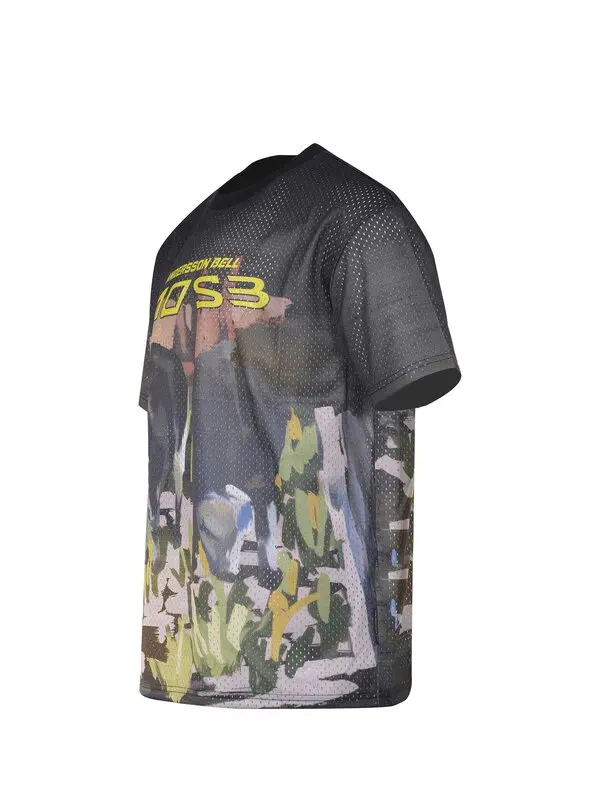 Andersson Bell Perforated Graphic T-shirt