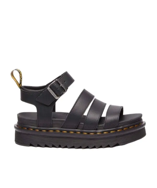 Dr. Martens Platform Strappy Sandals - Black