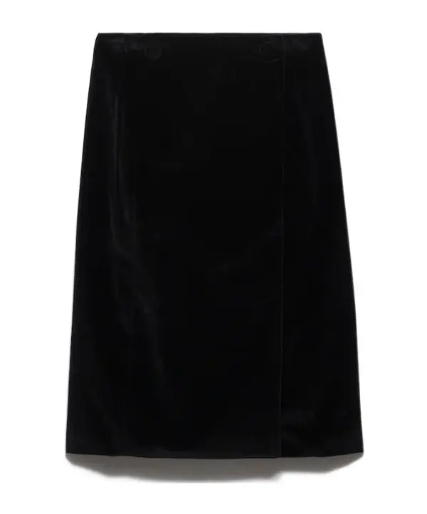Prada Velvet Midi-skirt