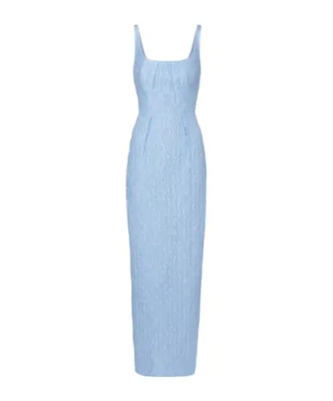 EMILIA WICKSTEAD Sharon Seersucker Gown