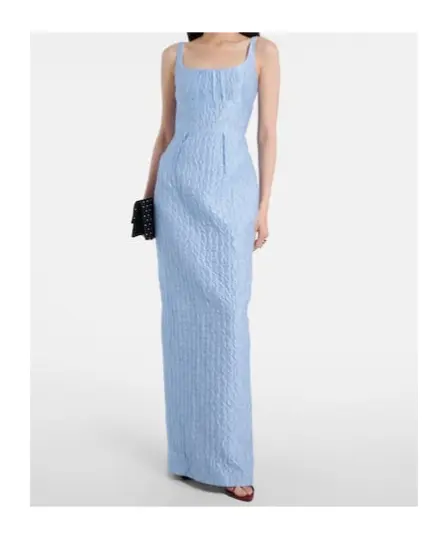 EMILIA WICKSTEAD Sharon Seersucker Gown