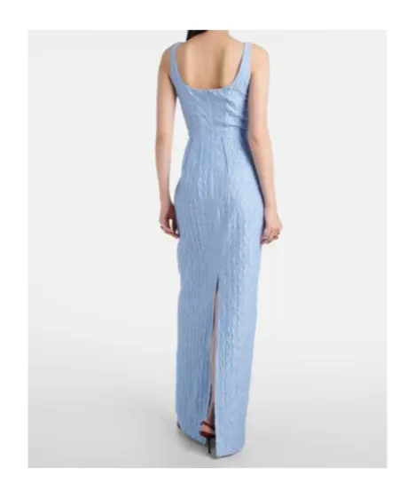 EMILIA WICKSTEAD Sharon Seersucker Gown