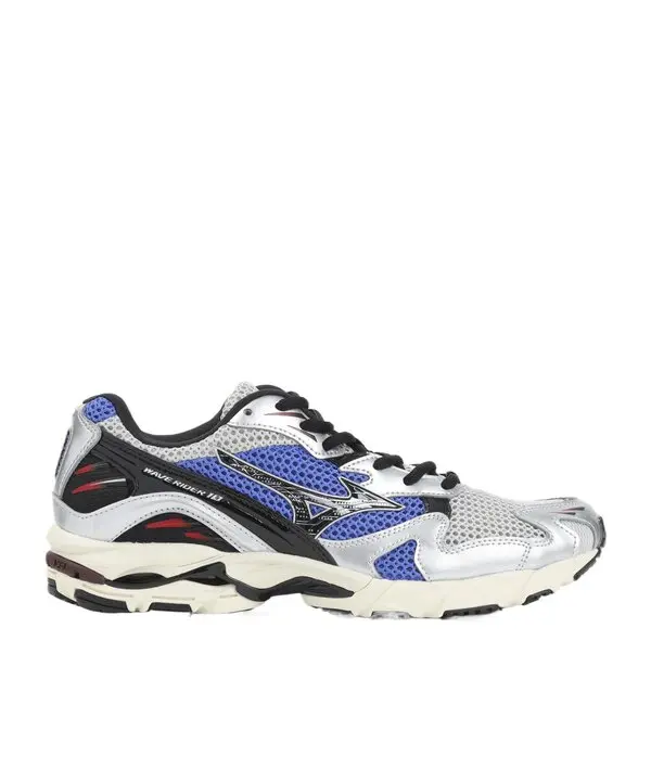 Mizuno Wave Rider 10 Lace-up Sneakers - White