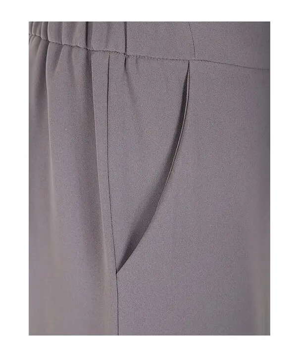 P.a.r.o.s.h Mid-waist Wide-leg Trousers
