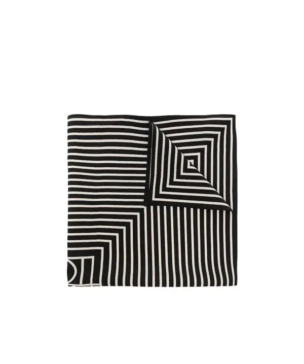 TOTEME Striped Square Scarf