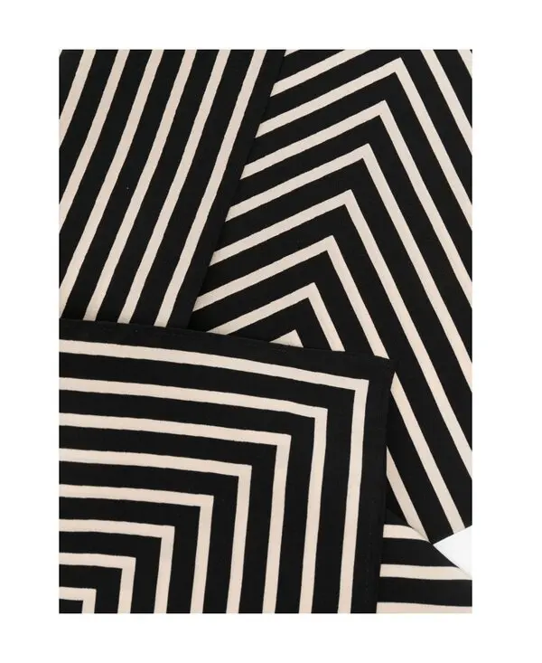 TOTEME Striped Square Scarf