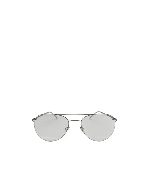 Mykita Niken Aviator Frame Eyeglasses - Shiny Silver