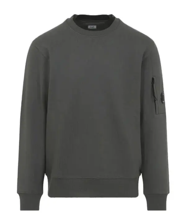 C.P. COMPANY Logo Crew Neck Sweatshirt