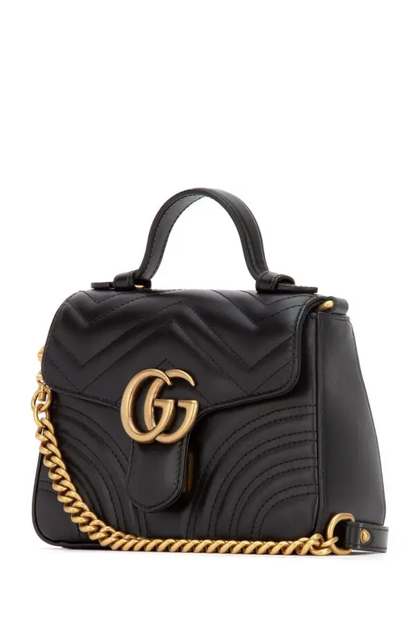 Gucci Gg Marmont Mini Top Handle Bag