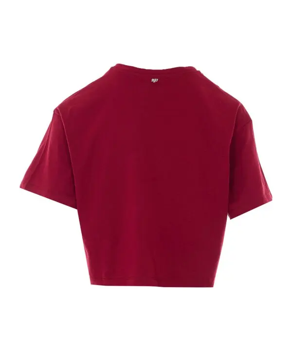 ANIYE BY Cropped Slogan T-shirt