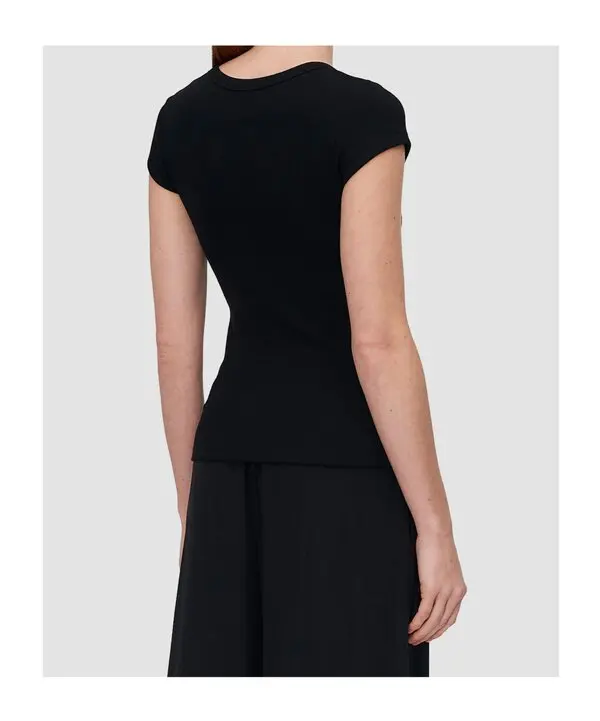 JOSEPH Saba Ribbed Top