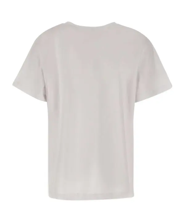 KAOS Icona Embellished Neck T-shirt