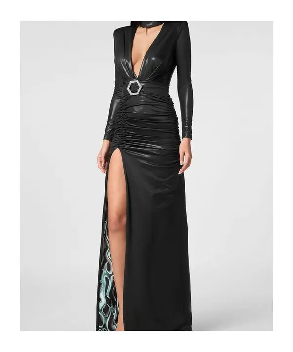 Philipp Plein Lining Flame Dress