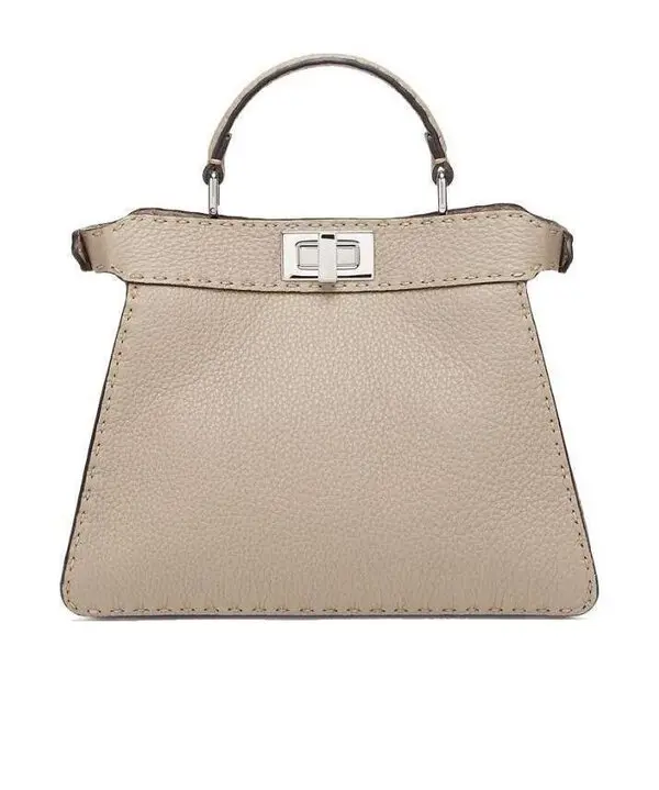 Fendi Selleria Bag With Turn Lock Closure