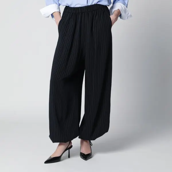 THE FRANKIE SHOP Pinstripe Drawstring Pants