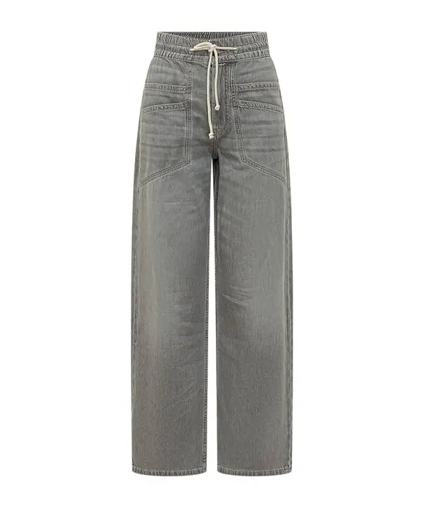 Ba&sh Yima Drawstring Wide-leg Pants