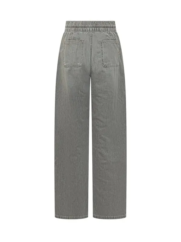 Ba&sh Yima Drawstring Wide-leg Pants