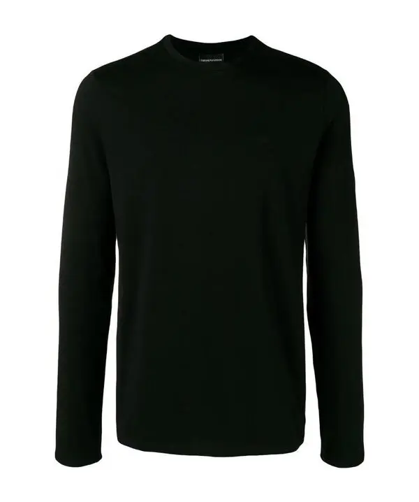 Emporio Armani Long-sleeve T-shirt - Black
