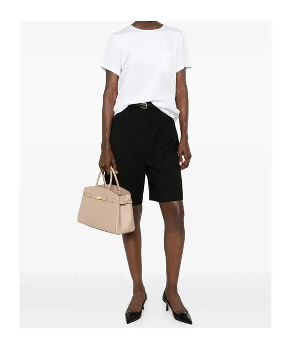 Max Mara Belt Loop Shorts