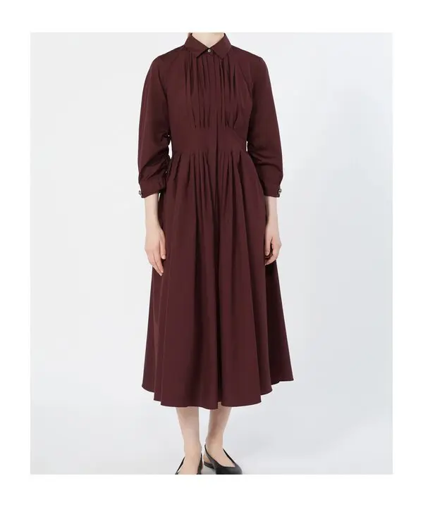 Max Mara Cotton Poplin Shirt Dress
