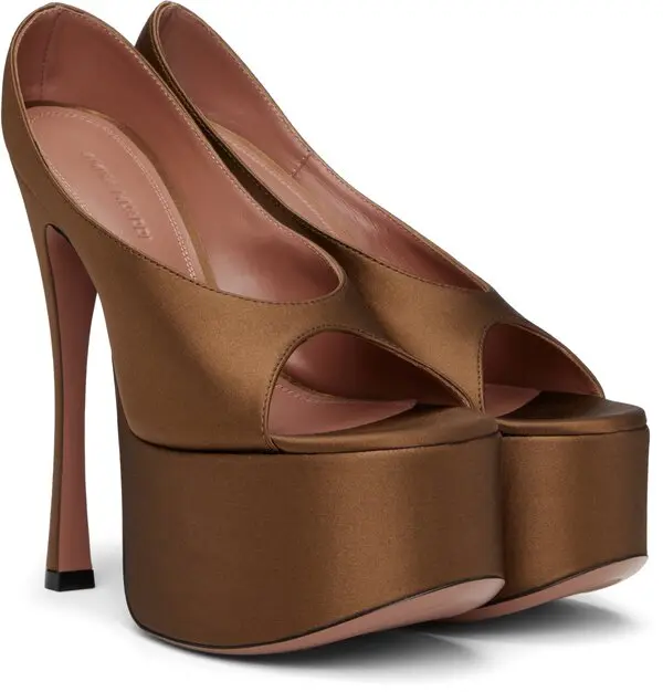 Amina Muaddi Anok Plateau High-heeled Sandals