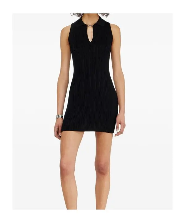 DIESEL® Oval D Rib-knitted Mini Dress