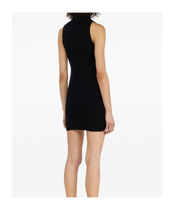 DIESEL® Oval D Rib-knitted Mini Dress