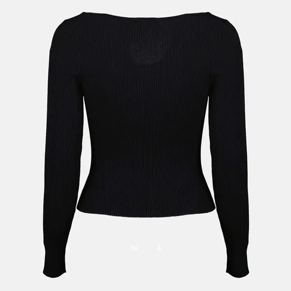MARINE SERRE Slim-fit Short Openwork Cardigan