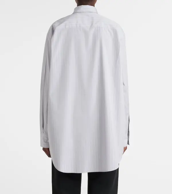 Phoebe Philo Striped Cotton Poplin Shirt