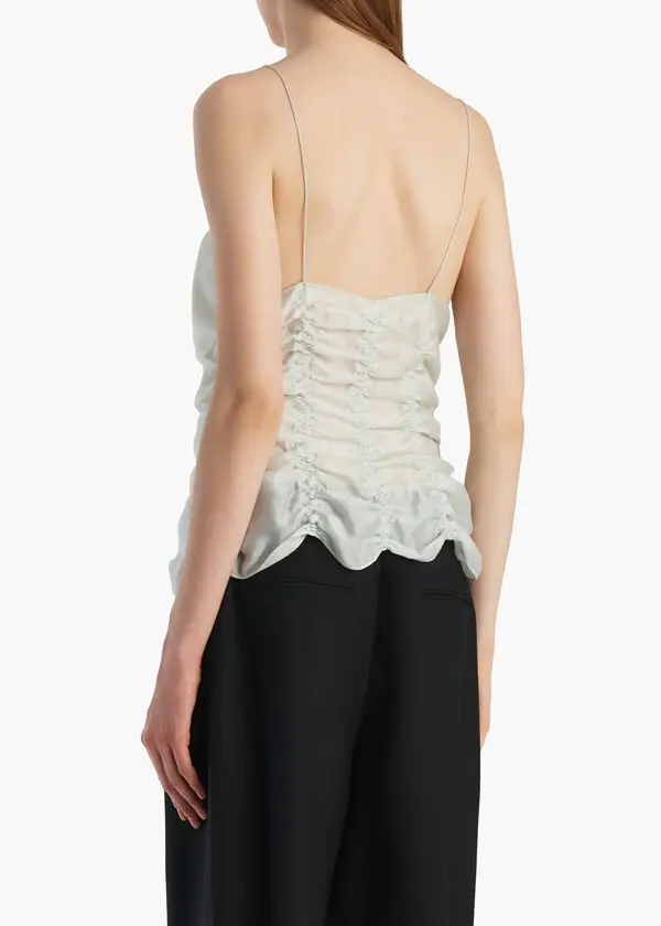 Khaite Inara Top - Ice Green