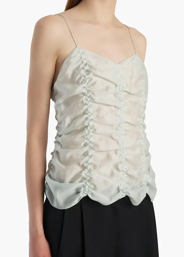 Khaite Inara Top - Ice Green