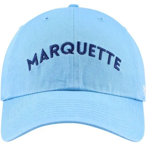 '47 Marquette Golden Eagles Clean Up Adjustable Cap - Light Blue