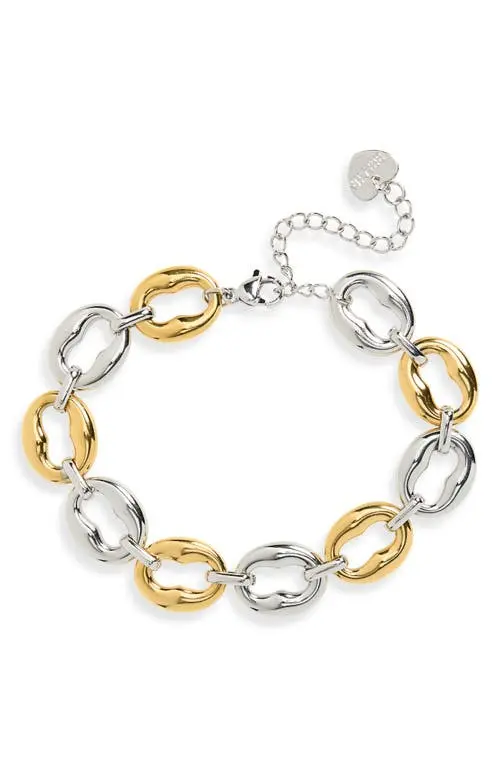 BRACHA Ollie Link Bracelet - Silver/gold