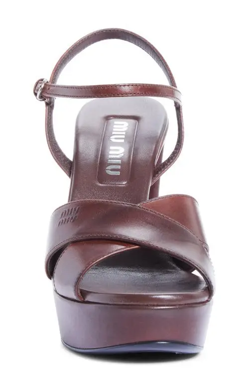 Miu Miu Platform Sandal