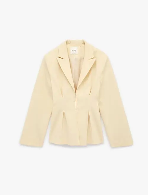 KOTON Zdnu 81041892 Long Sleeve Notched Lapel Blazer