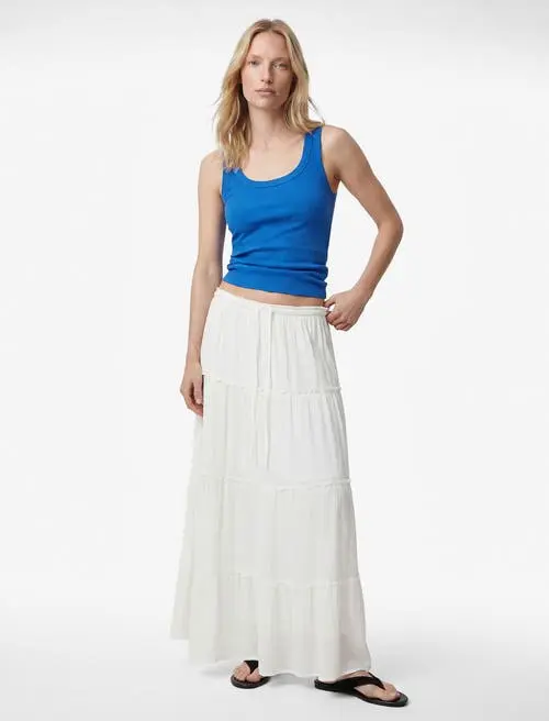 Koton Zdnu 81041892 Scoop Neck Ribbed Cotton Tank Top
