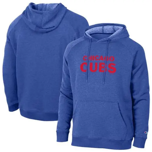 Champion Chicago Cubs Tri-blend Raglan Hoodie