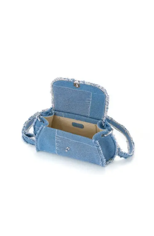 NOIRGAZE Scallop Bag With Raw-edge Detailing