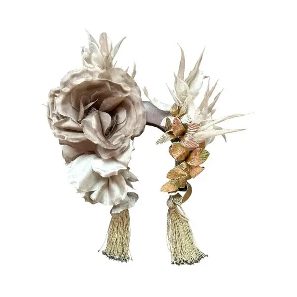 JULIA CLANCEY Silviana Luxe Bloom Band - Silver