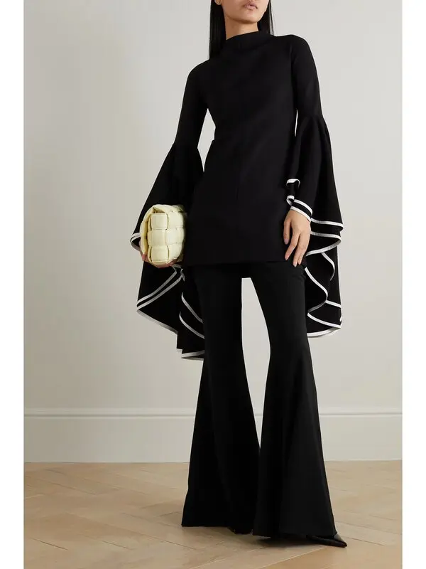 Proenza Schouler Stretch-crepe Flared Pants