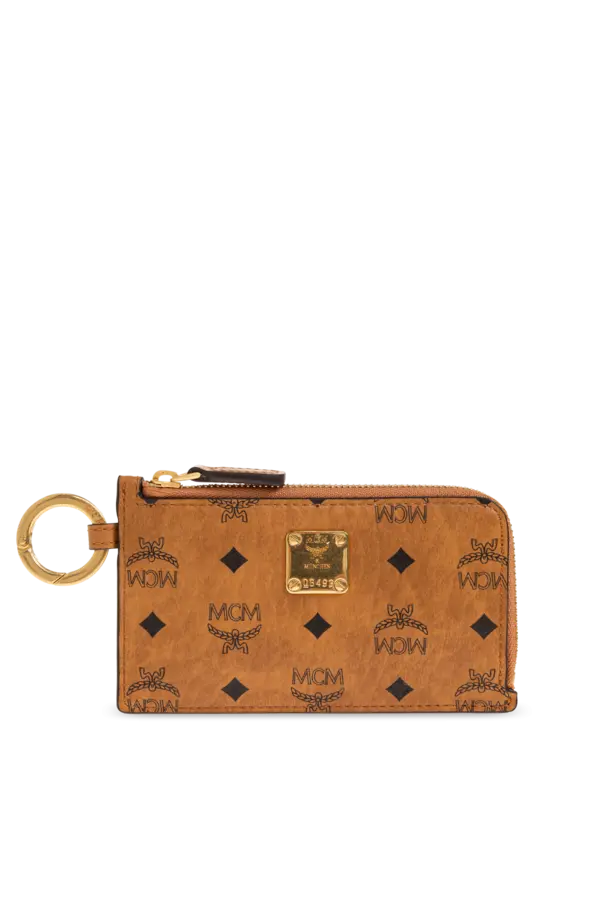 Mcm Card Case With A Strap