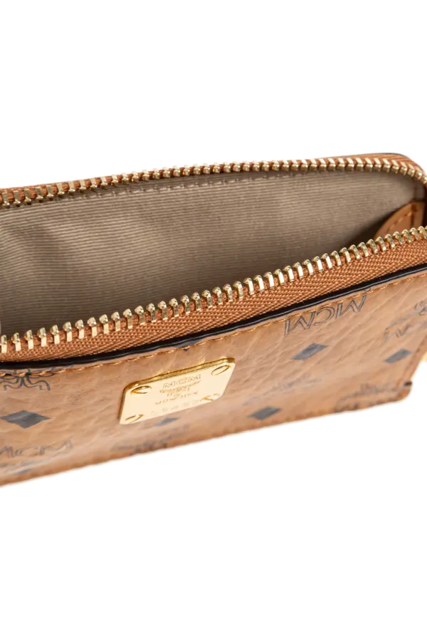 Mcm Card Case With A Strap