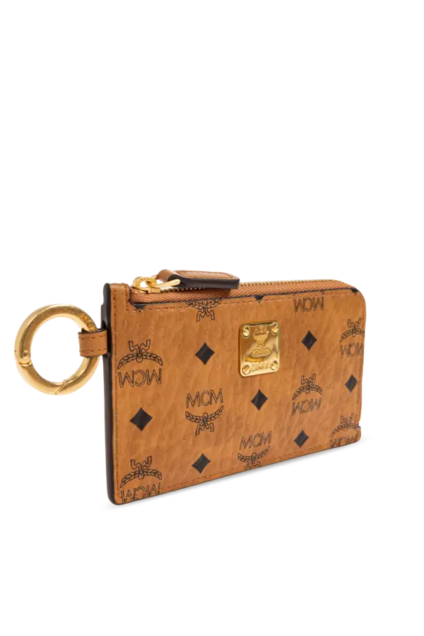 Mcm Card Case With A Strap