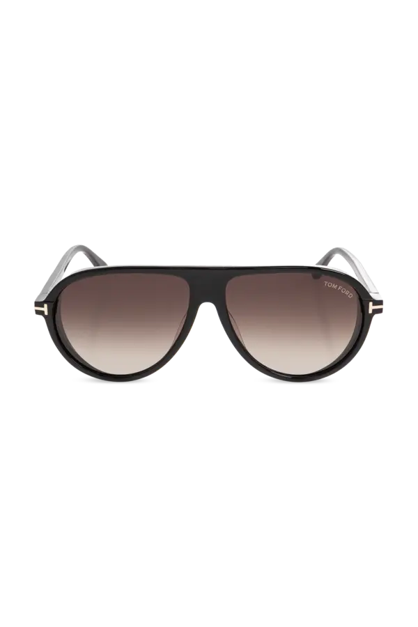 TOM FORD Marcus Aviator Sunglasses - Black