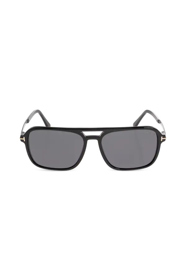 TOM FORD Crosby Rectangular Sunglasses - Black