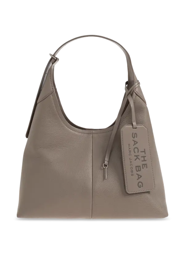 Marc Jacobs Leather Bag With Logo - Brown