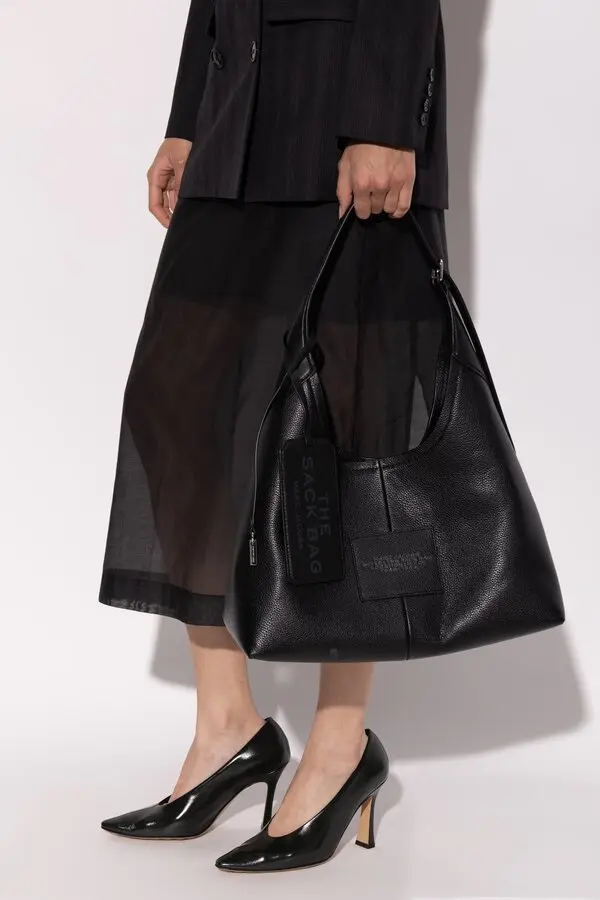 Marc Jacobs Leather Bag With Logo